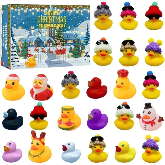 Christmas Countdown Calendar Duck | Advents Calendar Duck | 2025 ...