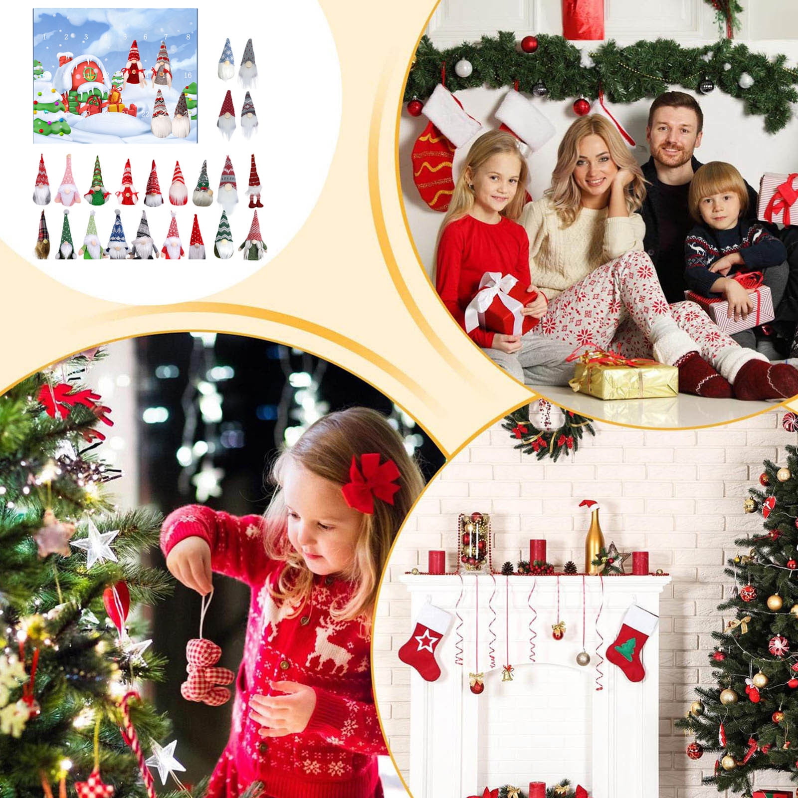 Christmas Countdown sets Christmas 2025 24 Gnome Christmas Countdown ...