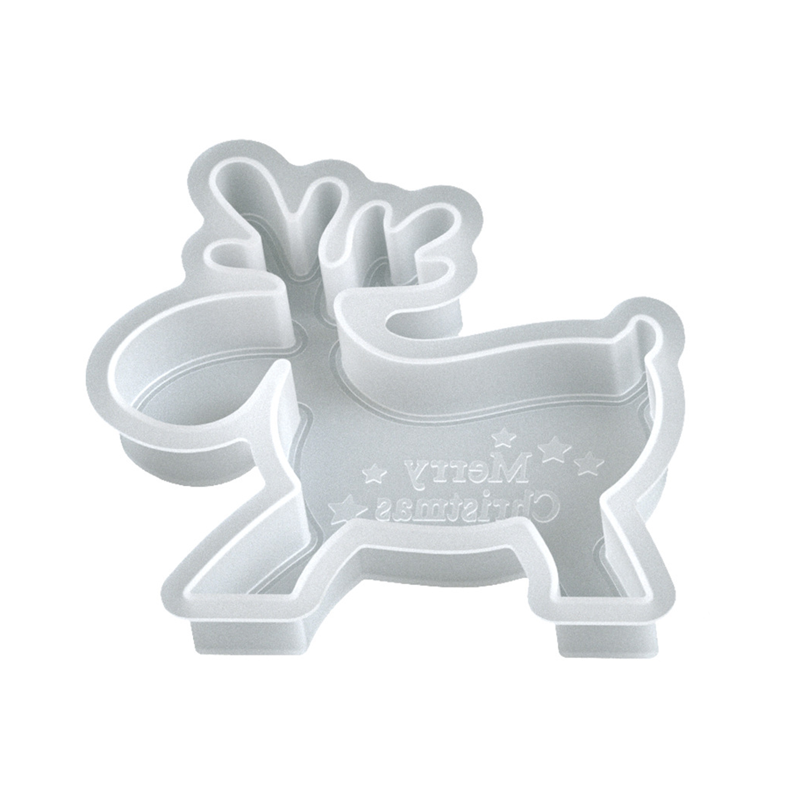 Christmas Crafts Silicone Molds 6 in 1 Reindeer Rocking Horse Star ...
