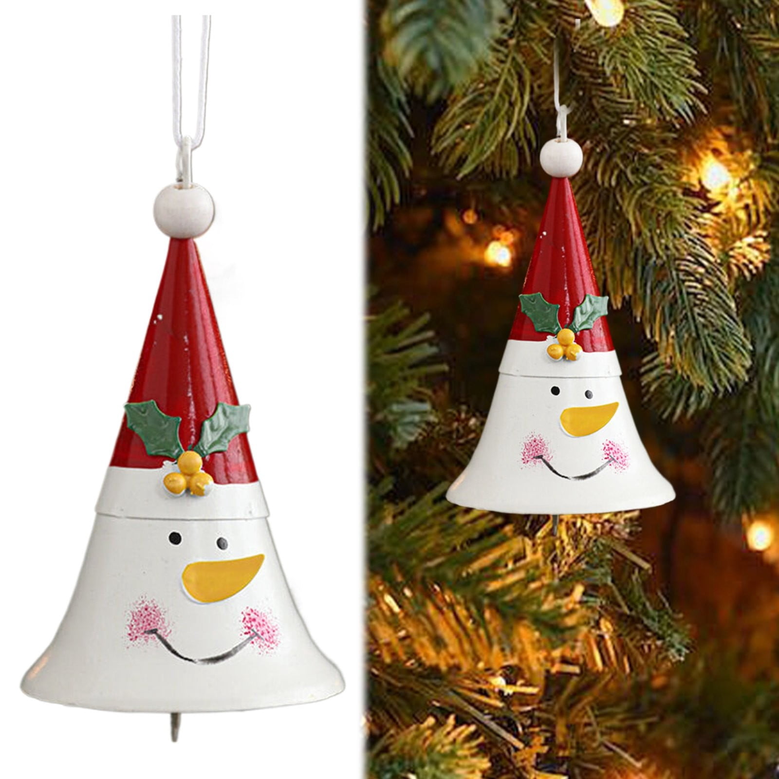 Christmas Creative Bell Pendant Christmas Tree Decoration Home ...