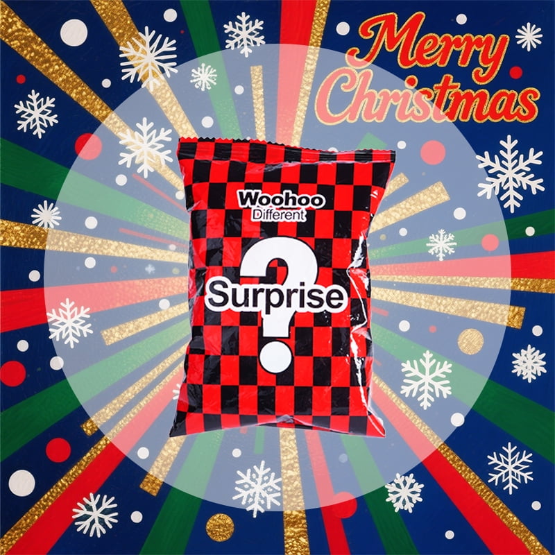 Christmas Creative Surprise Gift Blind Bag with 24 Exquisite Mini Alloy ...