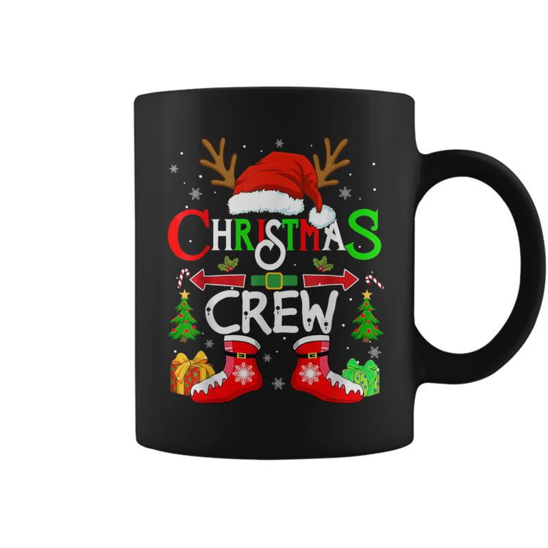 Christmas Crew Santa Matching Family Xmas Party Women Coffee Mugs ...