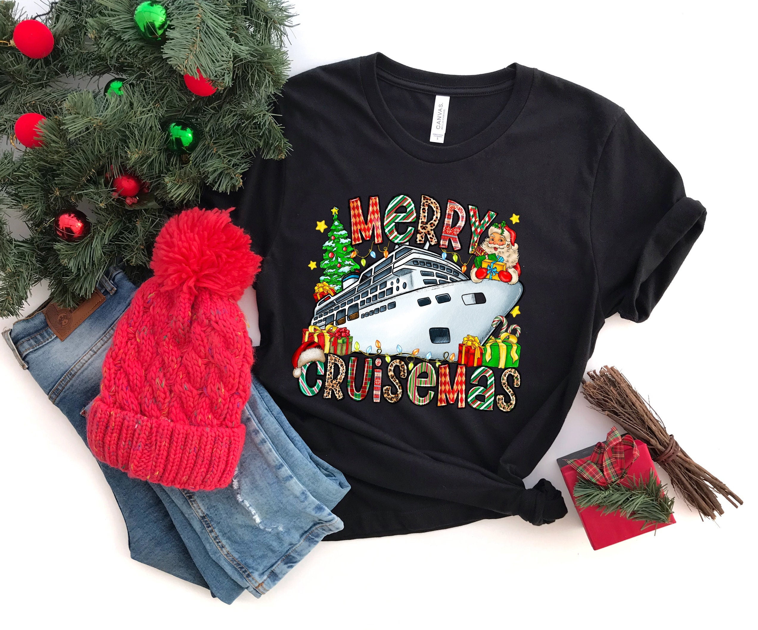 Christmas Cruisin' Crew 2023 Shirt, Christmas Cruise Shirt, Family ...