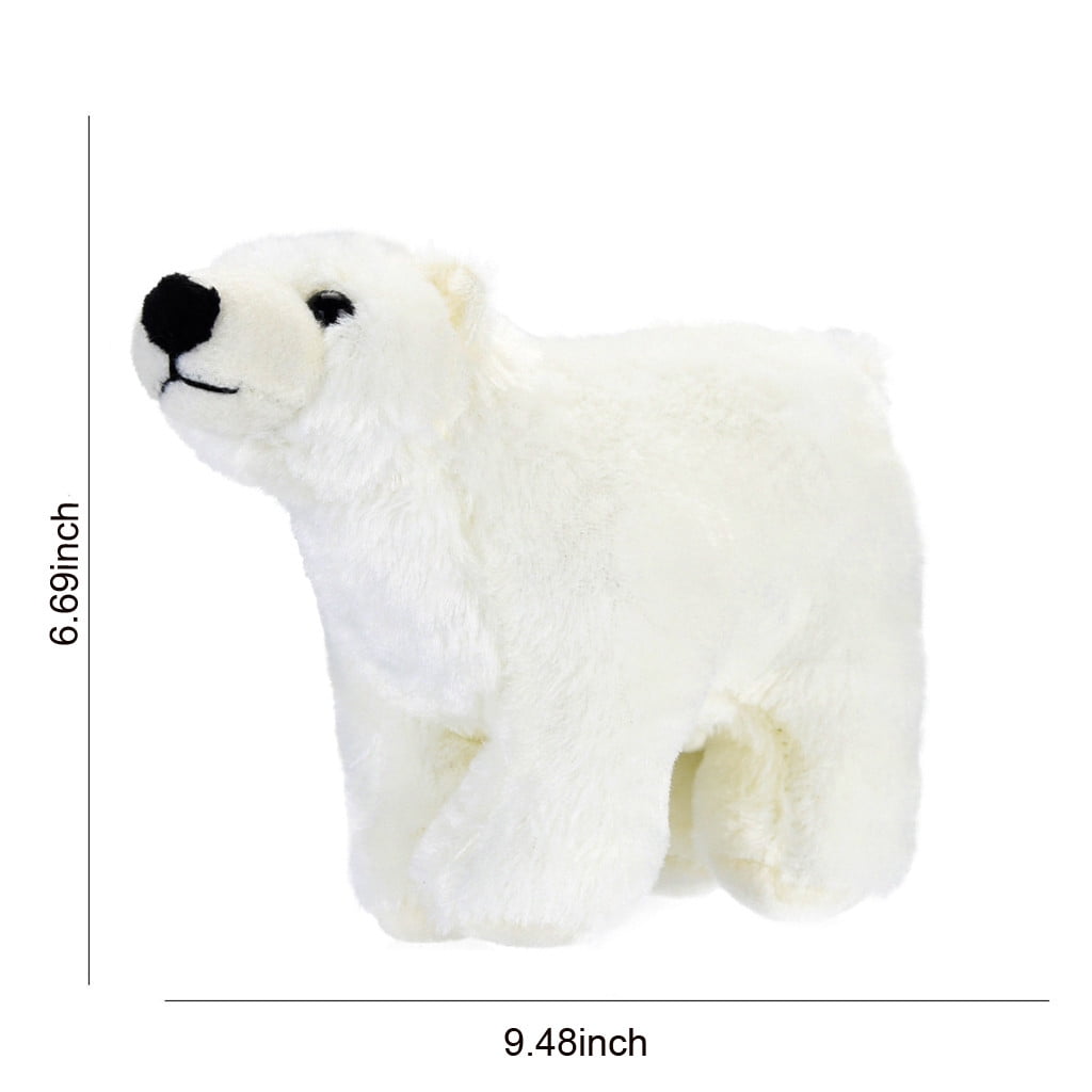 Christmas Cuddle Plush Polar Bear Stuffed Animal Toys Floppy Collection ...