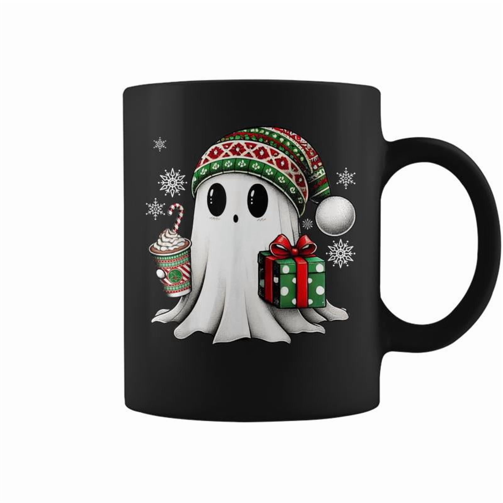 Christmas Cute Ghost Drink Coffee Christmas Ghost Coffee Mugs - Walmart.com