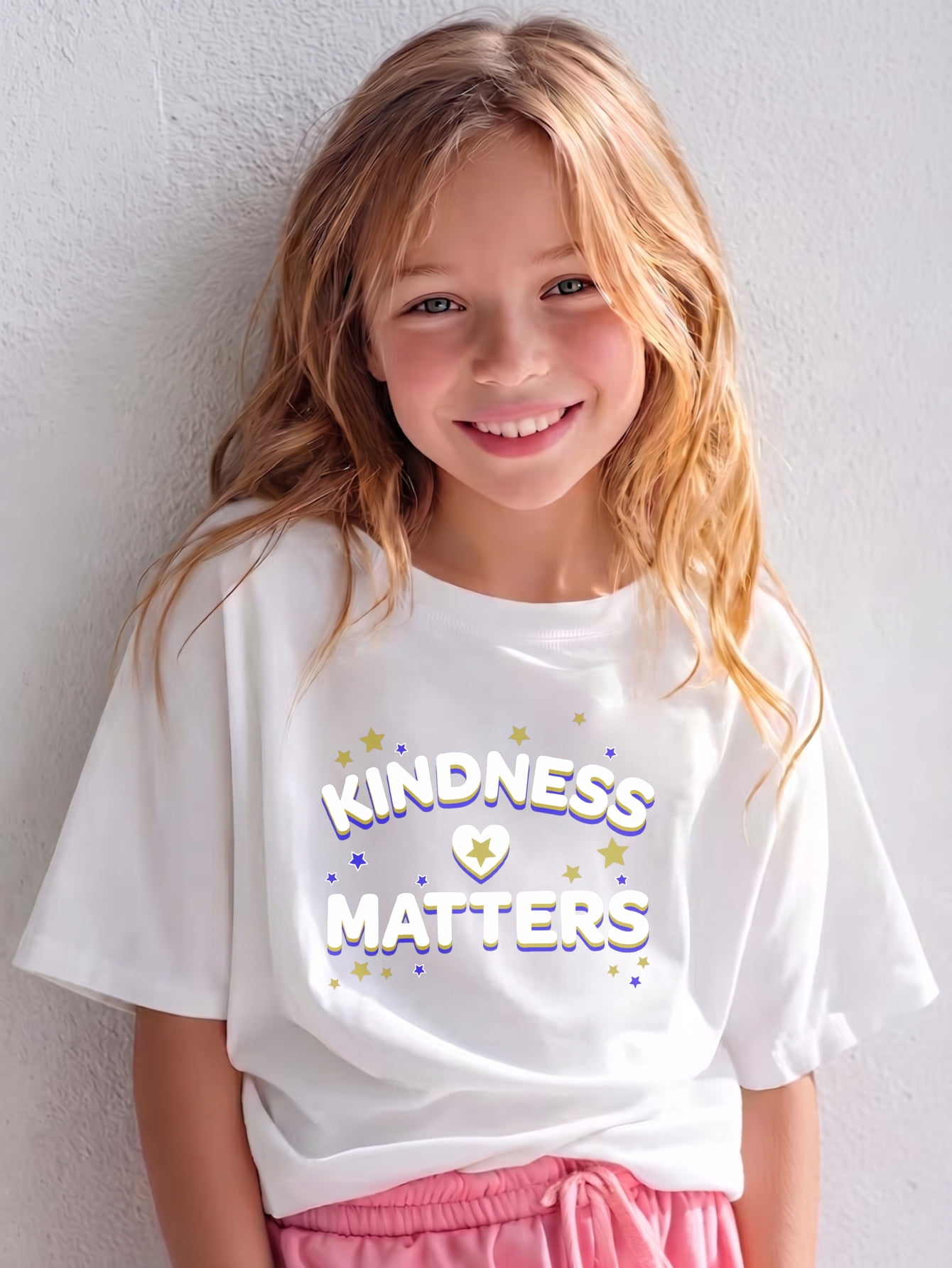 Christmas Cute Reindeer Snowflake Girls Shirts Short Sleeve Super Soft ...