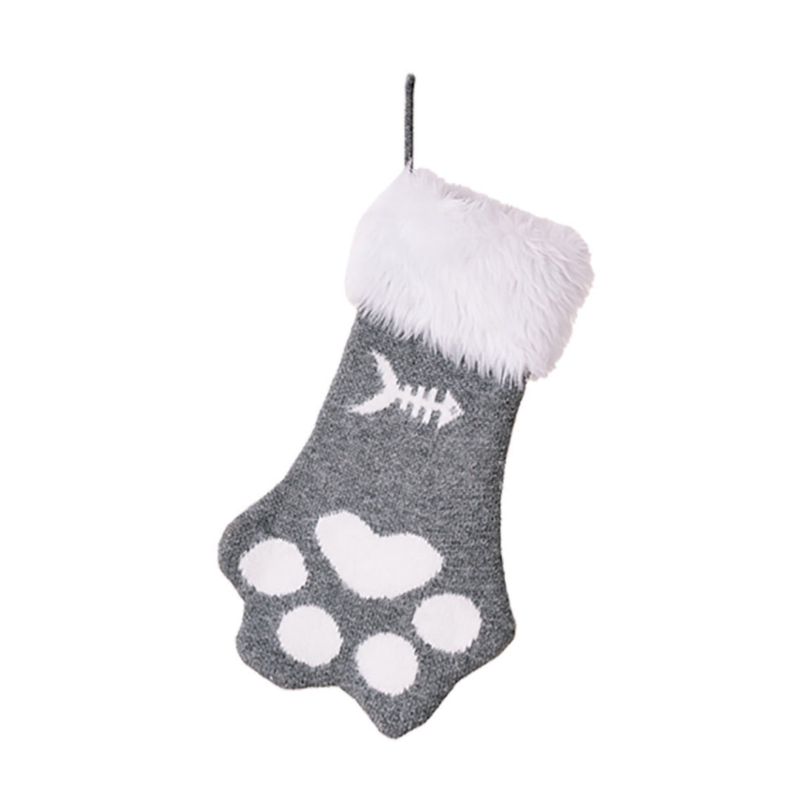 Christmas Cute for Paw Gift Wrapping Stocking Pendant Candy Gift ...
