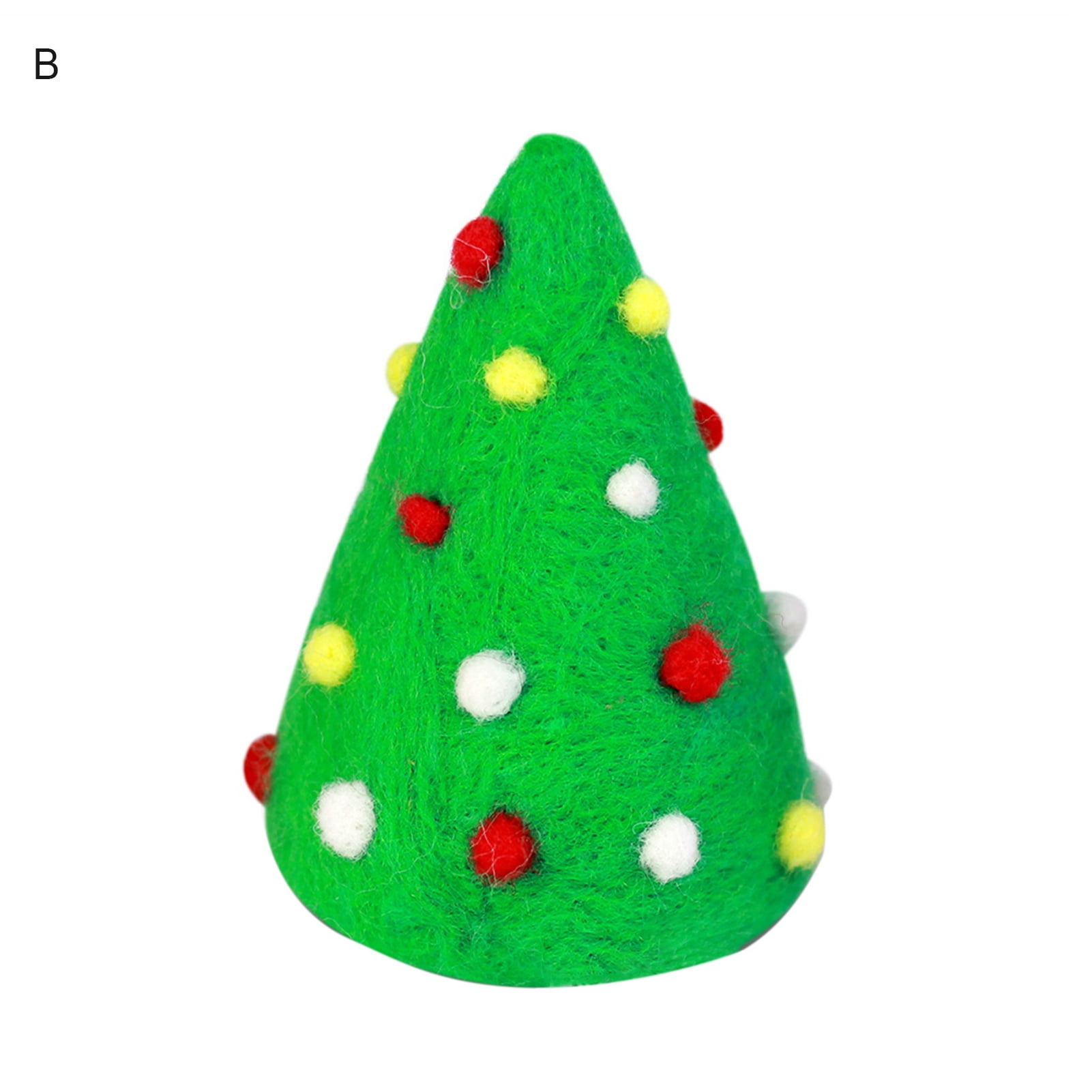 Christmas DIY Needle Felting Kit - Santa Claus, Christmas Tree, Snowman ...