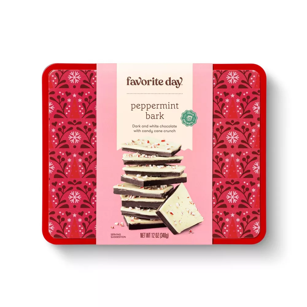 Peppermint Bark Tin