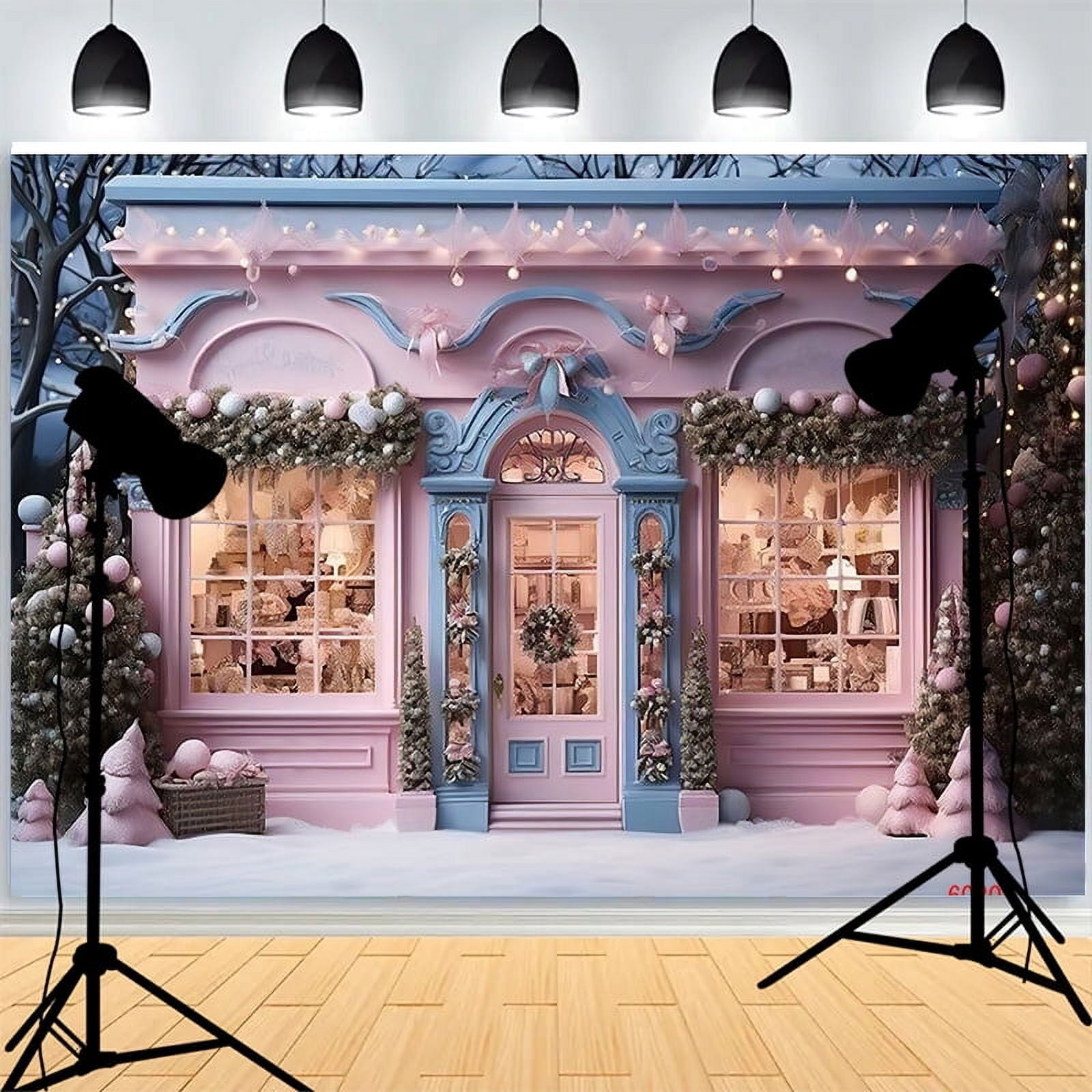 Christmas Day Background Fireplace Living Room ration Family Party New ...
