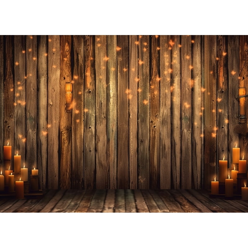 Christmas Day Fireplace Photography Backdrops Prop Window Living Room ...