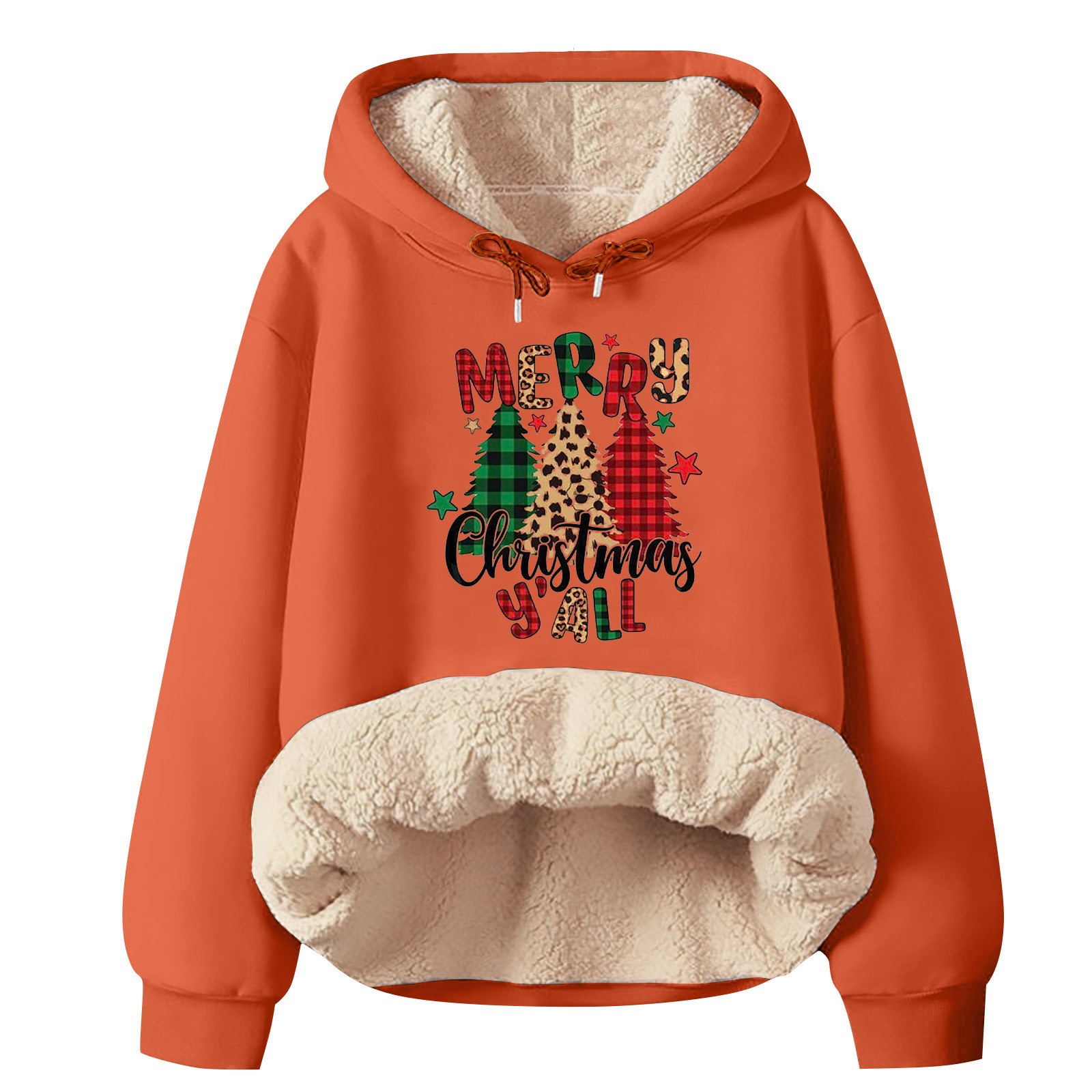 Christmas Day Hoodies for Women Cozy Fall Fashion Must Haves Party Long ...