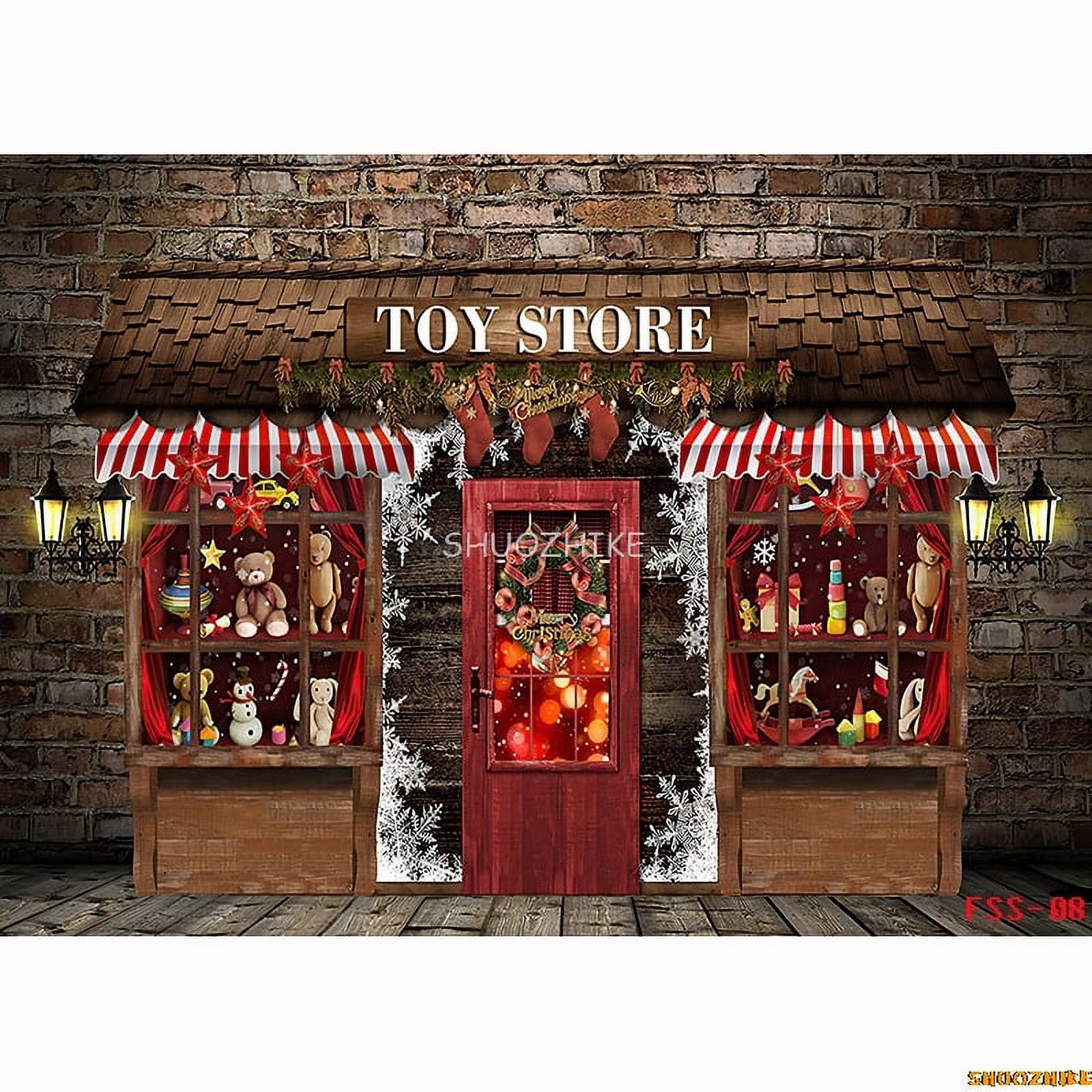 Christmas Day Photography Backdrops Happy Magic Xmas Eve New Year Candy ...