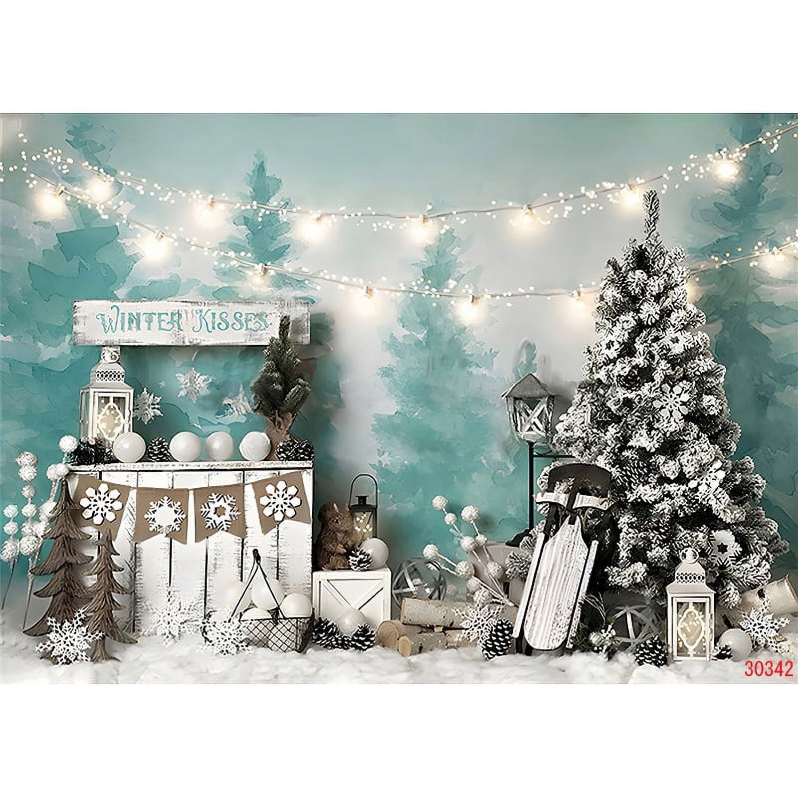 Christmas Day Photography Backdrops Happy Magic Xmas Eve New Year Candy ...