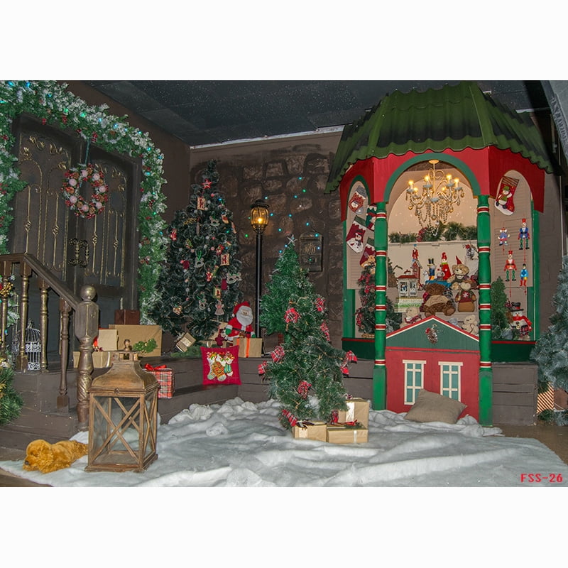 Christmas Day Photography Backdrops Happy Magic Xmas Eve New Year Candy ...