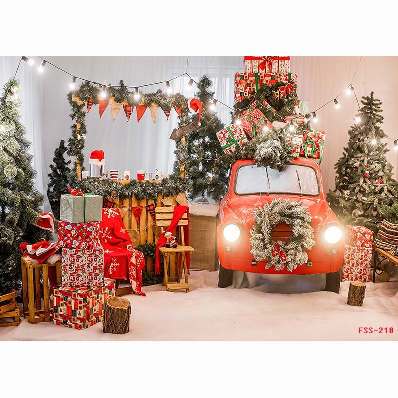 Christmas Day Photography Backdrops Happy Magic Xmas Eve New Year Candy ...