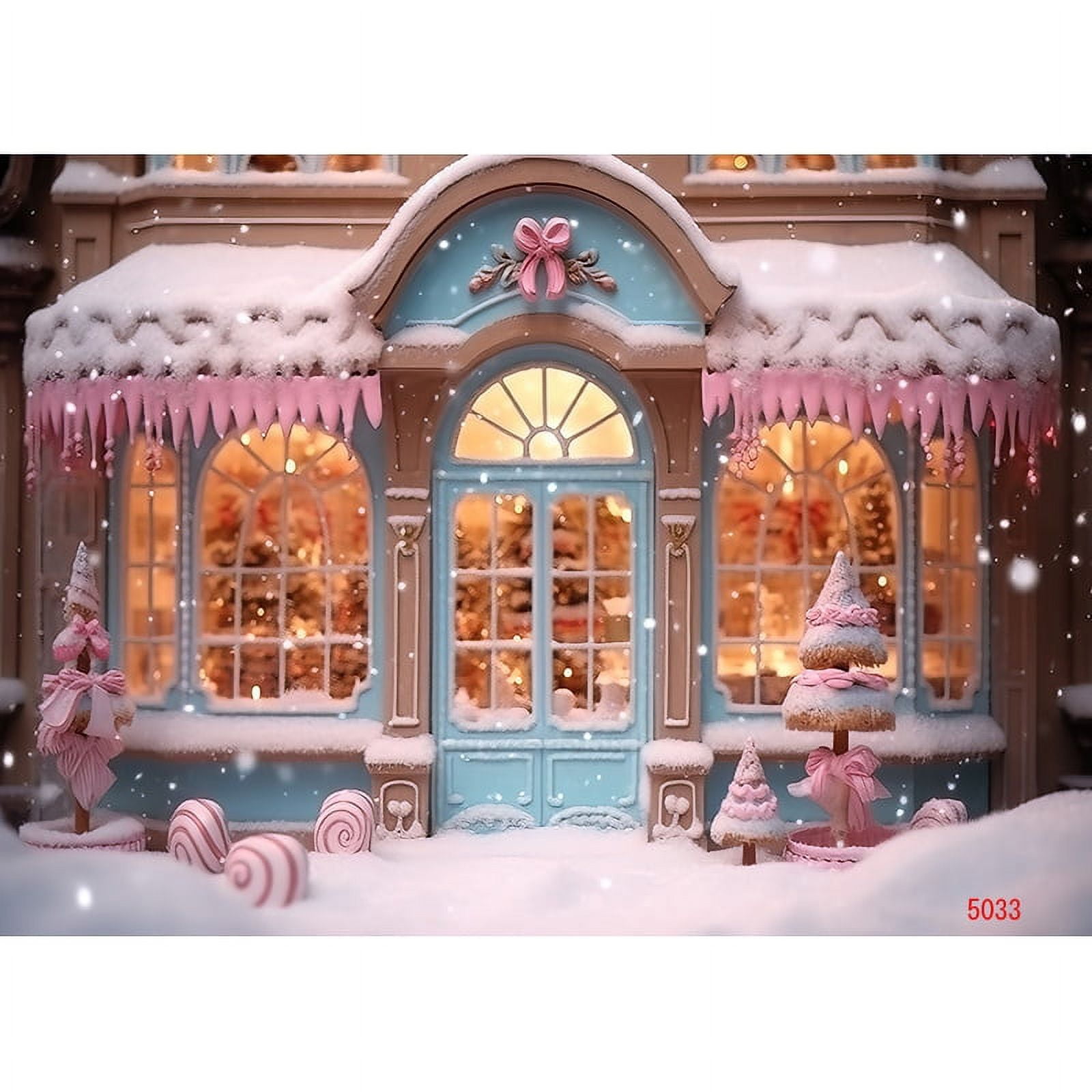 Christmas Day Photography Backdrops Magic Xmas Eve Happy New Year ...