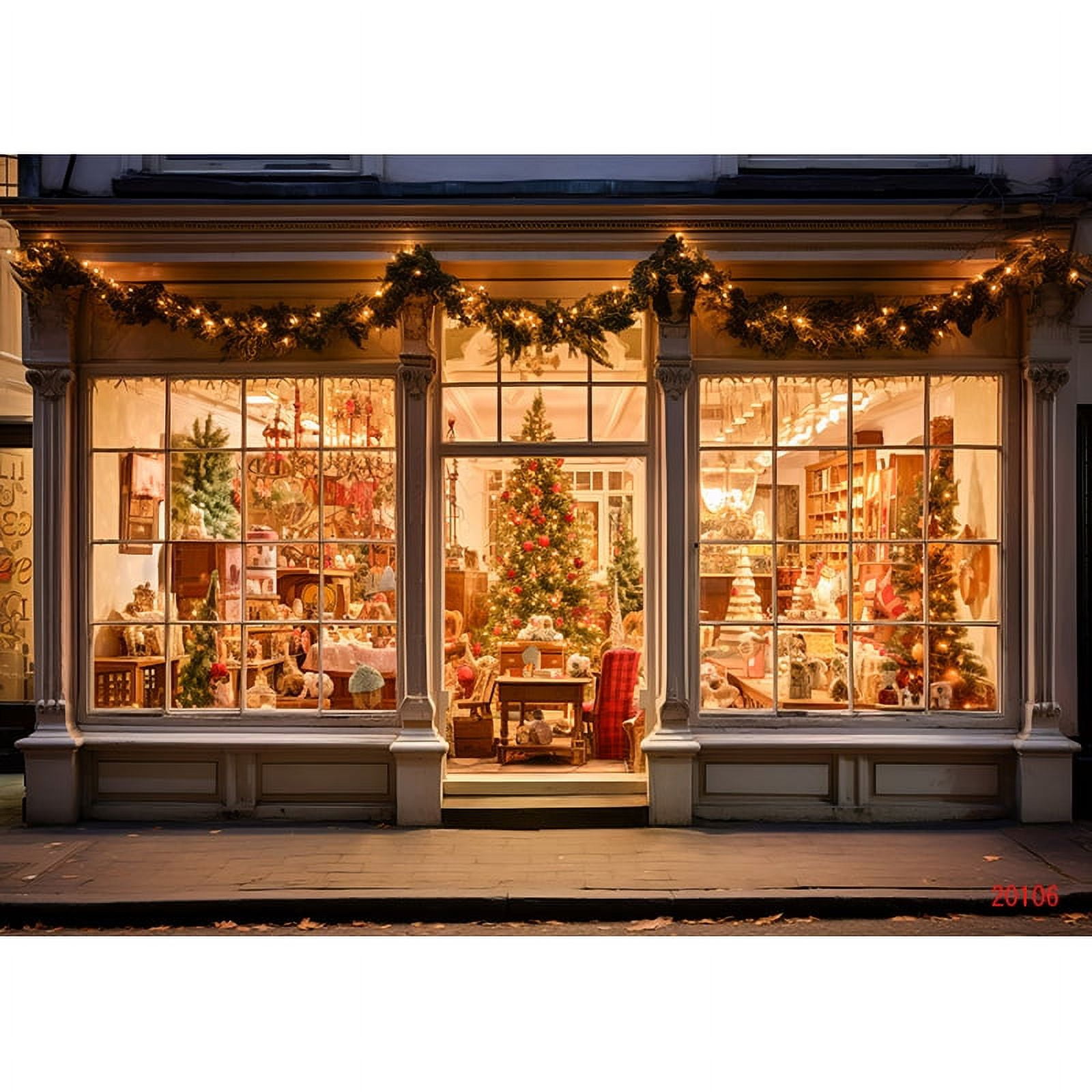 Christmas Day Photography Backdrops Magic Xmas Eve Happy New Year ...