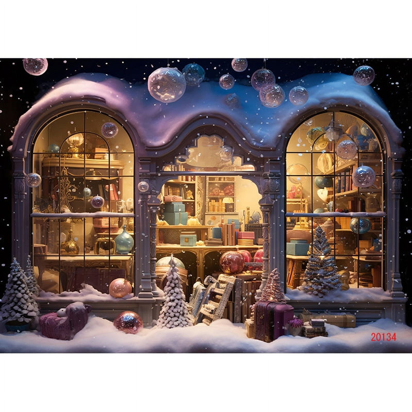 Christmas Day Photography Backdrops Magic Xmas Eve Happy New Year ...