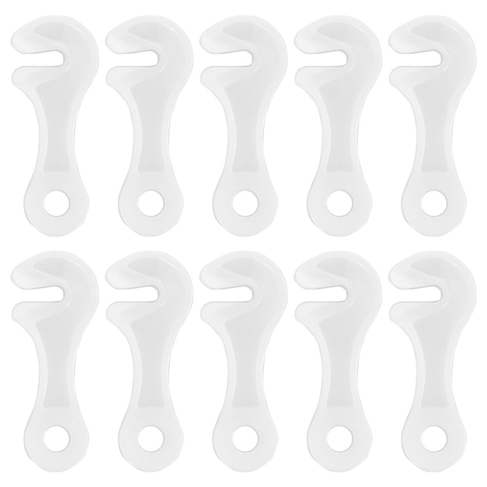 10 Pcs Luminous Tent Clips Camping Plastic Canopy Buckle Awning Tent ...