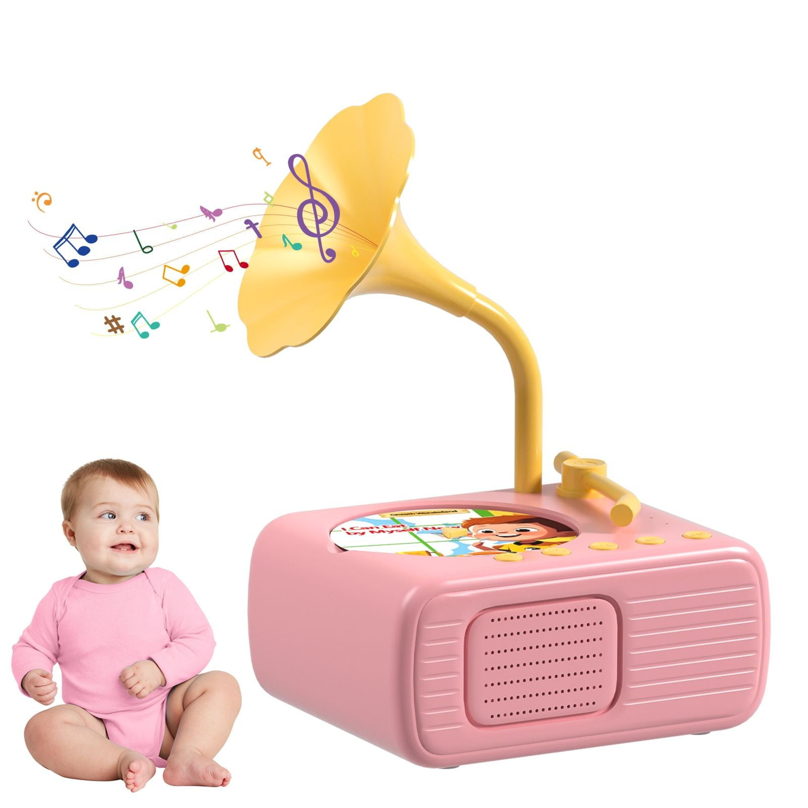 Christmas Deals! Adoragnes Kids Record Player Fisher Price Record ...