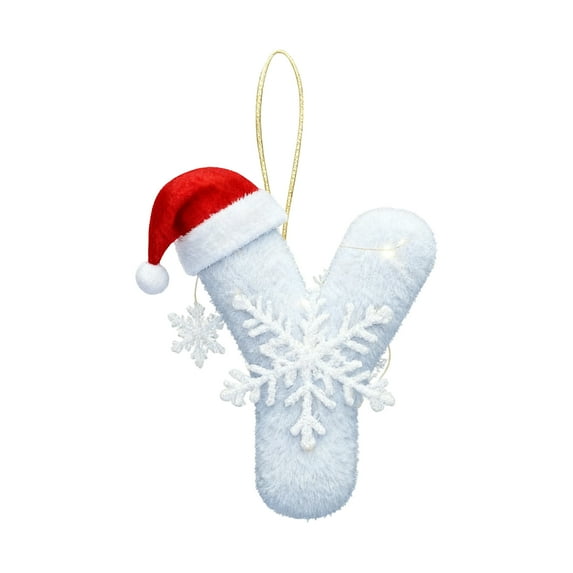 Christmas Decor Clearance,3-Inch Alphabet Christmas Ornaments, 0.33mm ...