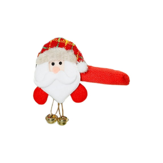 Christmas Decoration Cartoons Santa Claus with Bells Door Handle Gloves ...