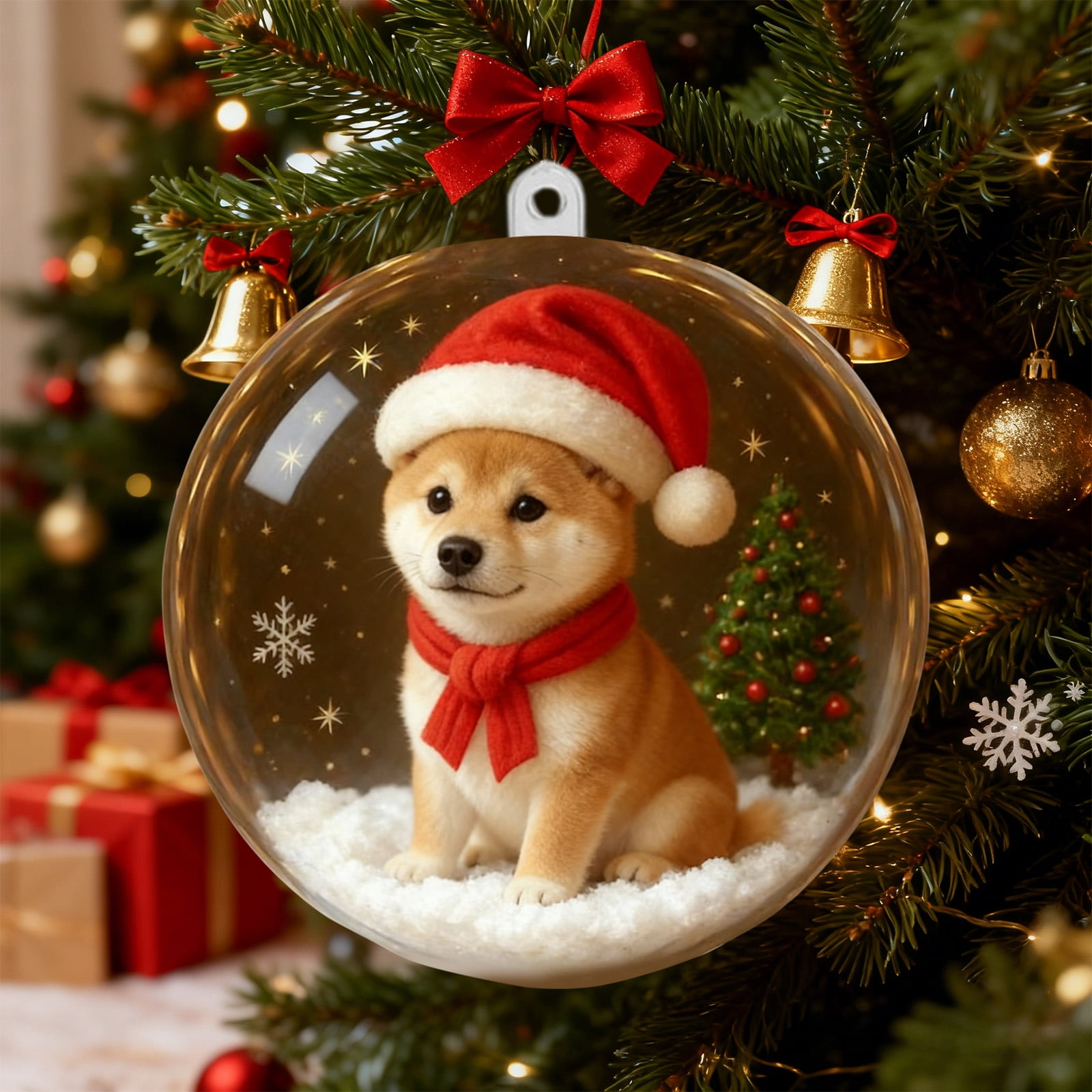 Christmas Decoration Christmas Ball Christmas Tree Pendant Transparent ...