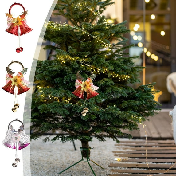 Clearance Christmas Decoration Christmas Bells Christmas Tree Pendants ...