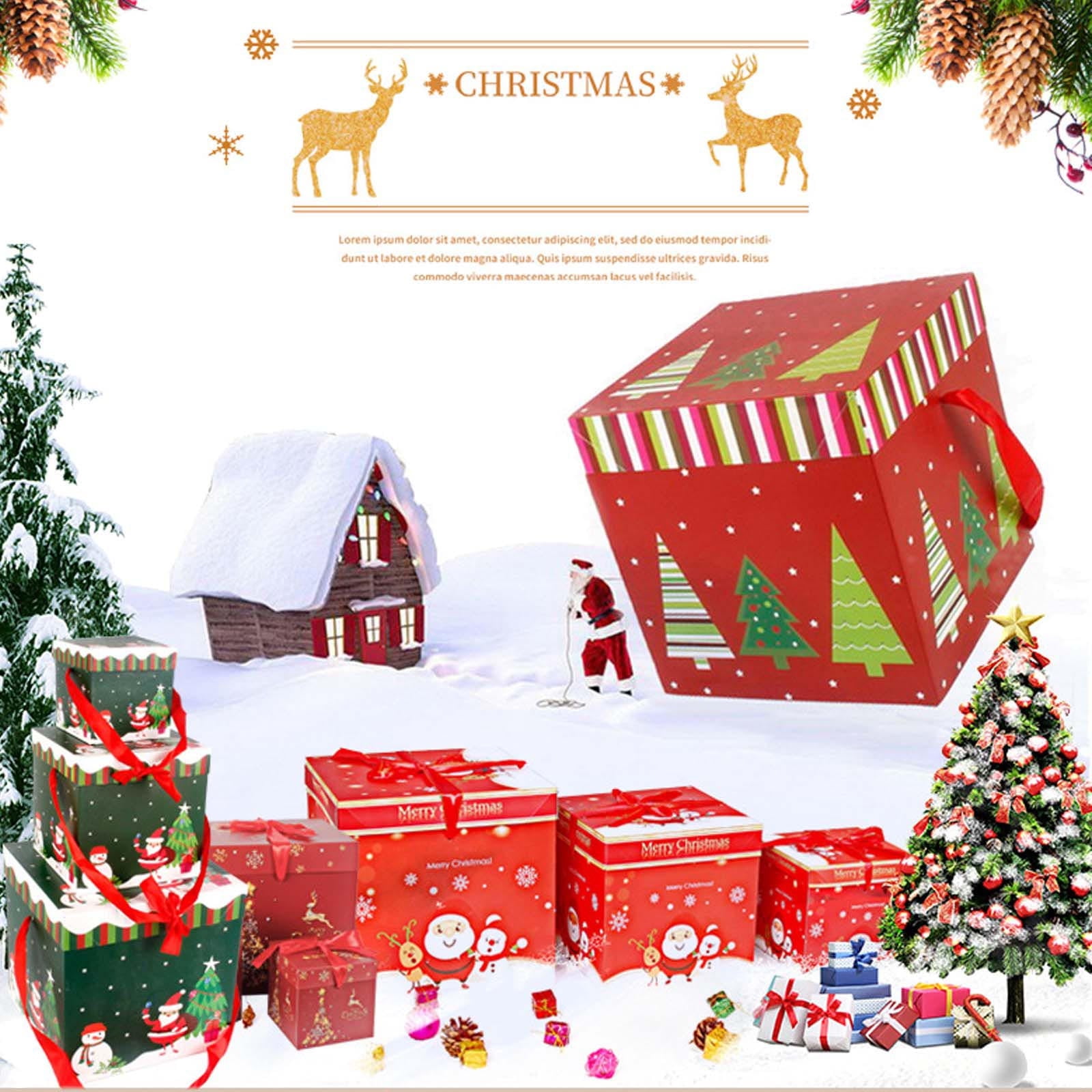 Christmas Decoration Christmas Gift Boxes Candy Christmas Nesting Boxes ...