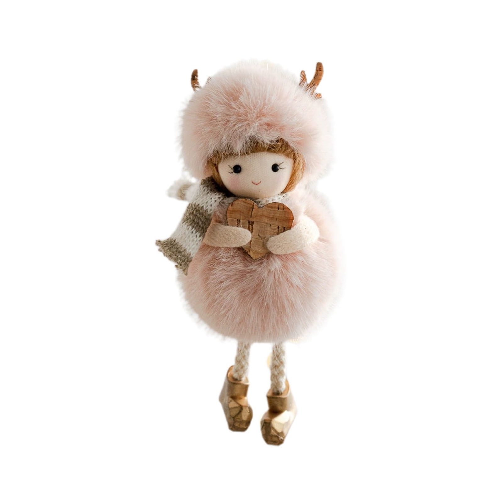 Christmas Decoration Doll Angel Girl Ornament Festive Hanging for Home ...