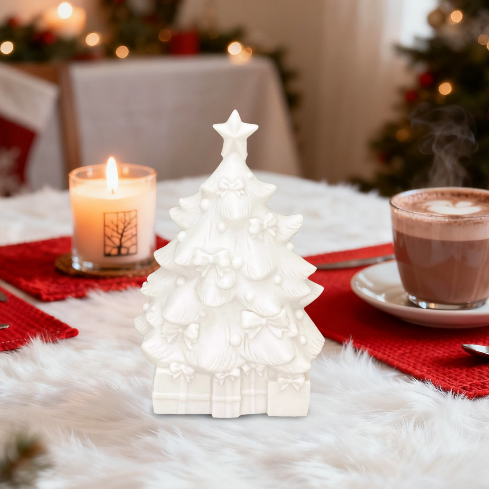 Christmas Decoration & Gift 1PC DIY Christmas Ceramic Painting Kit ...