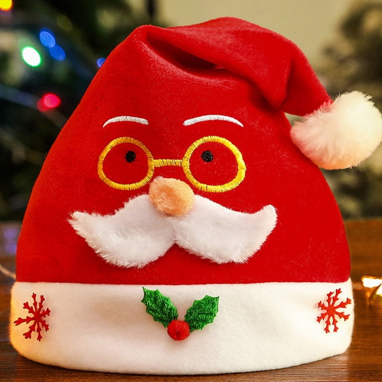 Christmas Decoration Hats Elk Hat Cartoon Hat Elf Hat Holiday Hats ...
