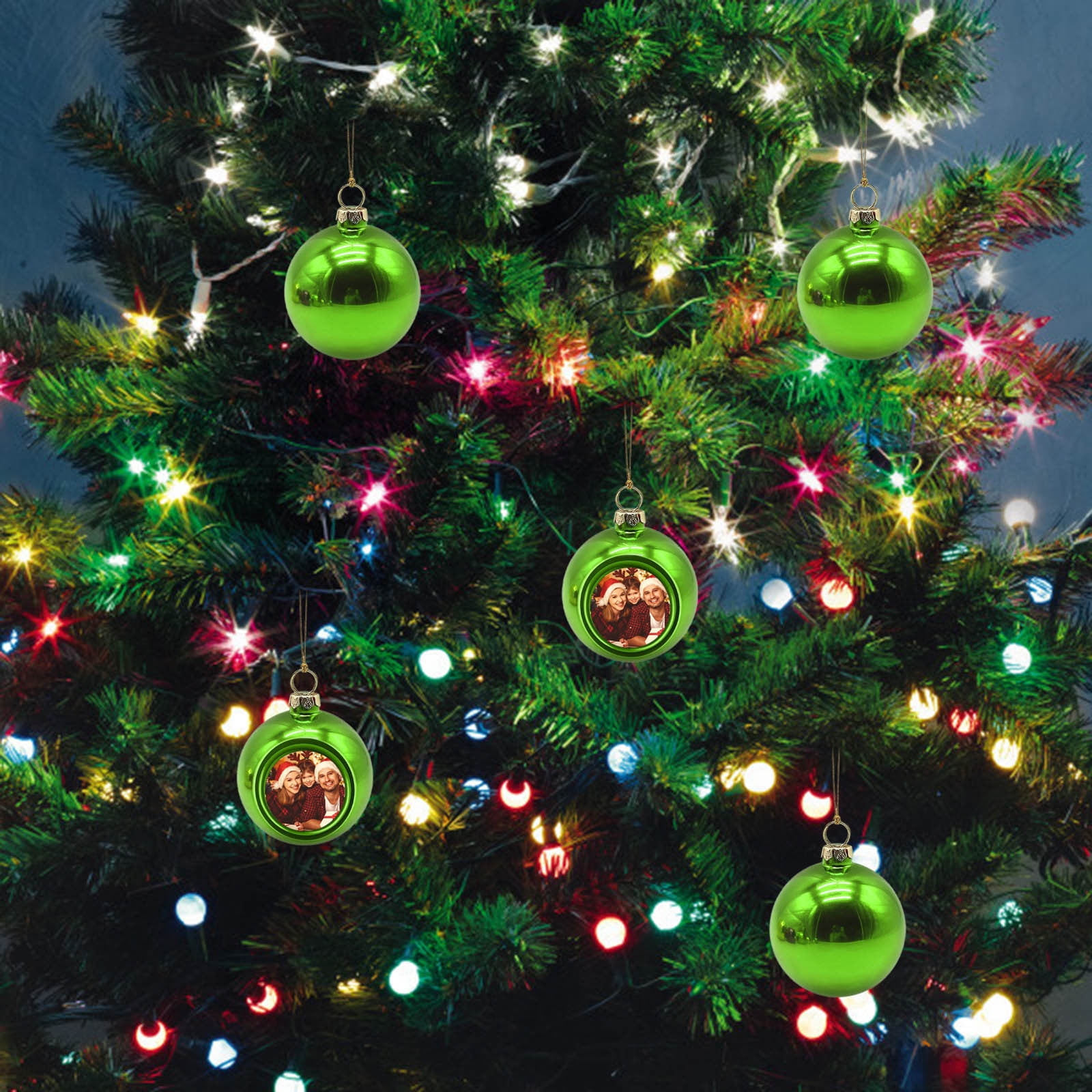 Christmas Decoration Jerdar New Pasteable Picture Christmas Ball ...