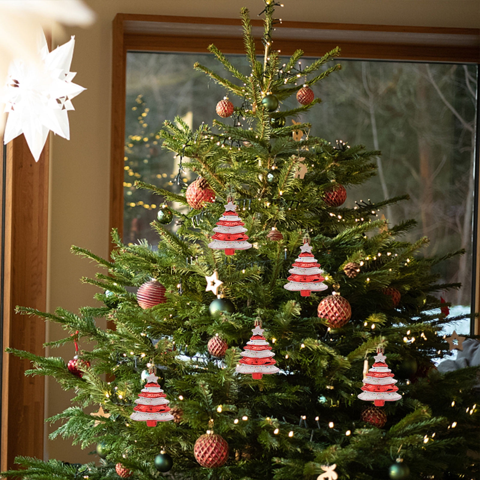 Christmas Decoration Jerdar Christmas Tree Decoration Thread Candy ...