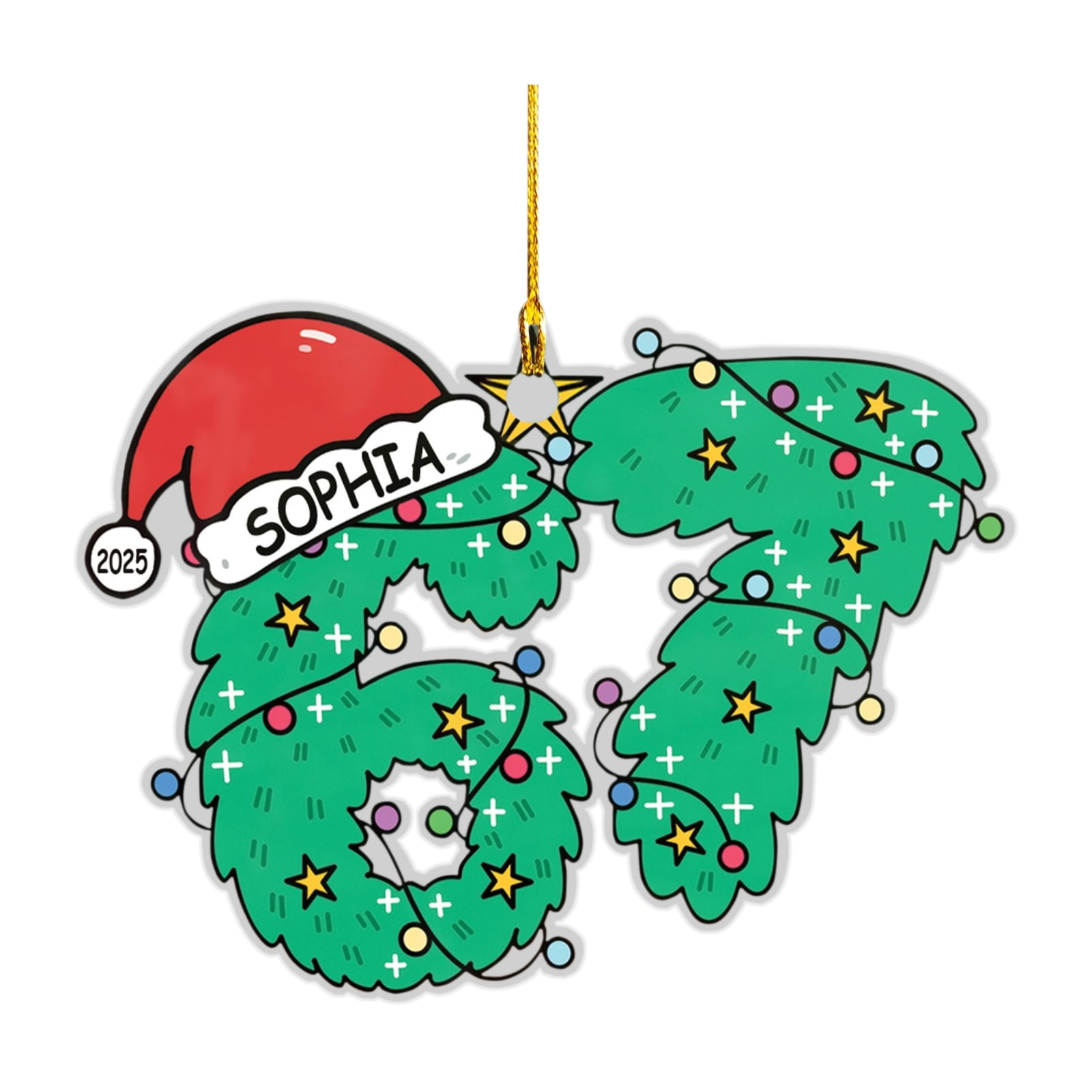 Christmas Decoration, Six Seven Ornament, 67 Gingerbread Ornaments ...