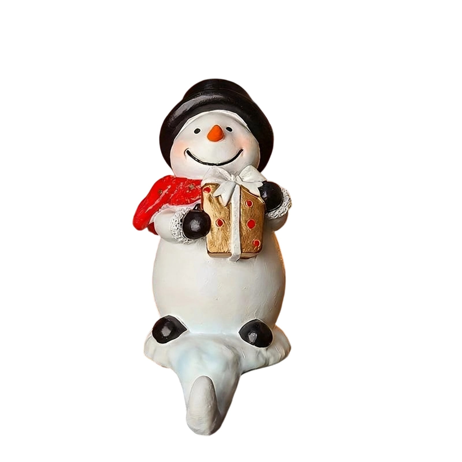 Christmas Decoration Snowman Hook Mini Ornament Small Size Lightweight ...