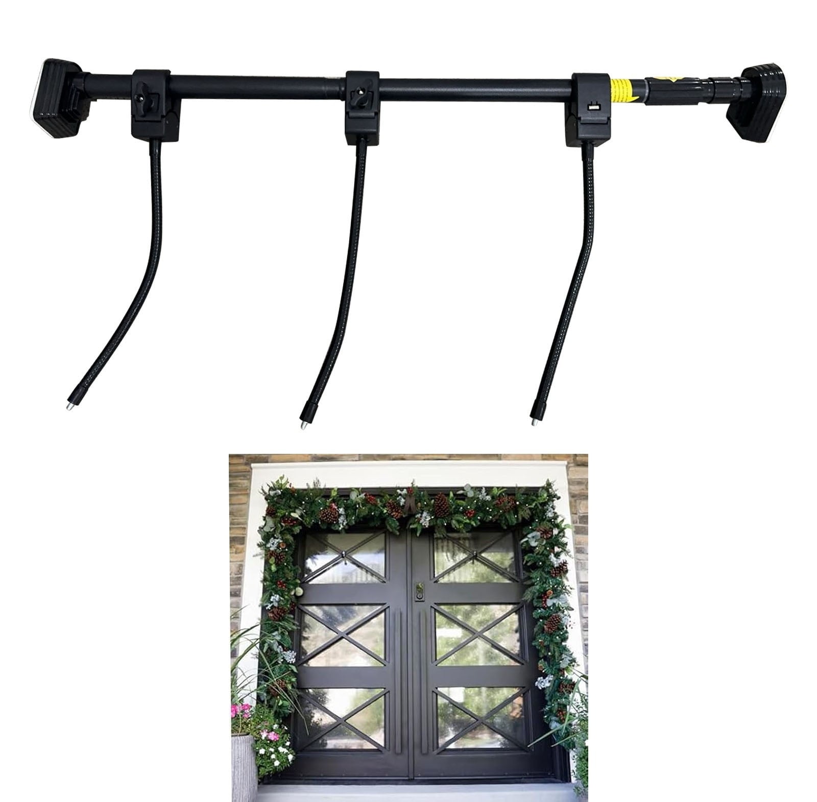 Christmas Decoration Stand, Heavy Duty Wreath Hanger, Large Durable ...