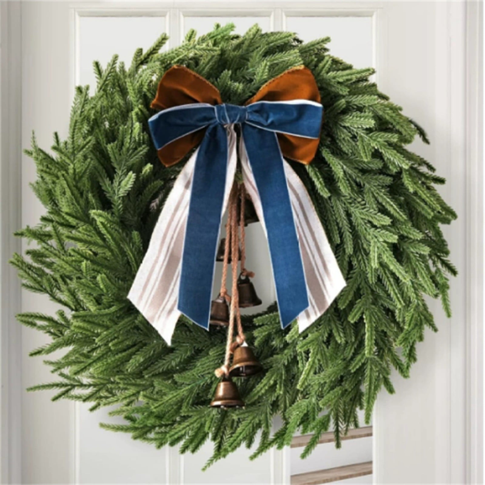 Christmas Decorations - 20 Inch Norfolk Pine Christmas Wreath with ...