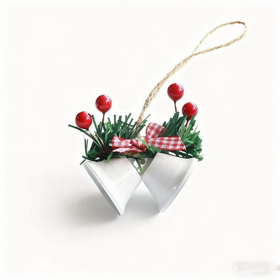 Christmas Decorations 2025!Mrzvby Iron Christmas Bells Hangings Xmas ...
