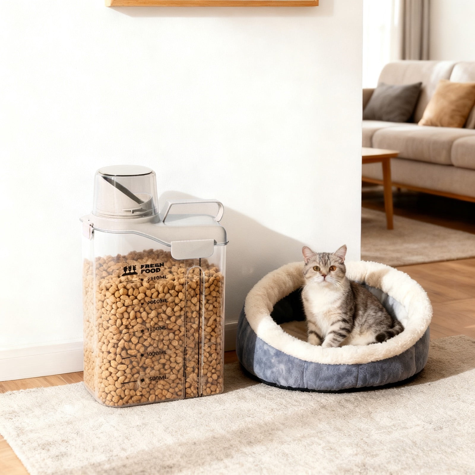 Christmas Decorations Airtight Food Storage Container With Freshness ...