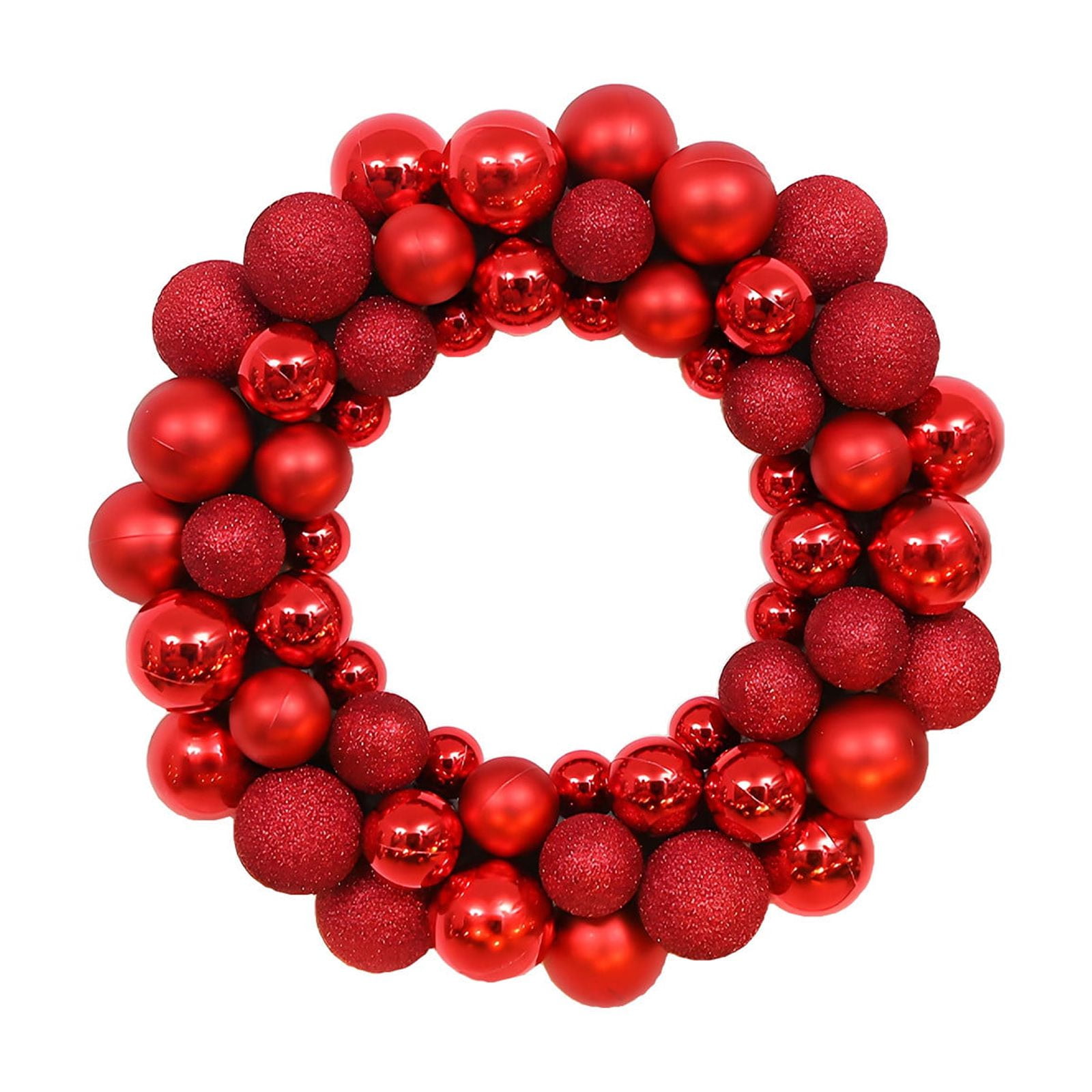 Christmas Decorations, Christmas Ball Wreath, Xmas Wreaths Ornaments ...