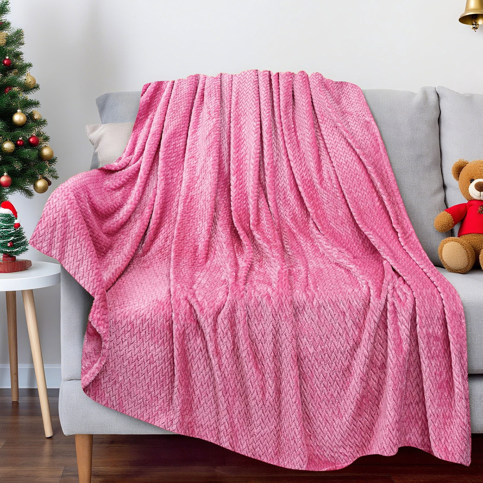 Christmas Decorations, Christmas Blanket Soft Warm Nap Blanket Suitable ...
