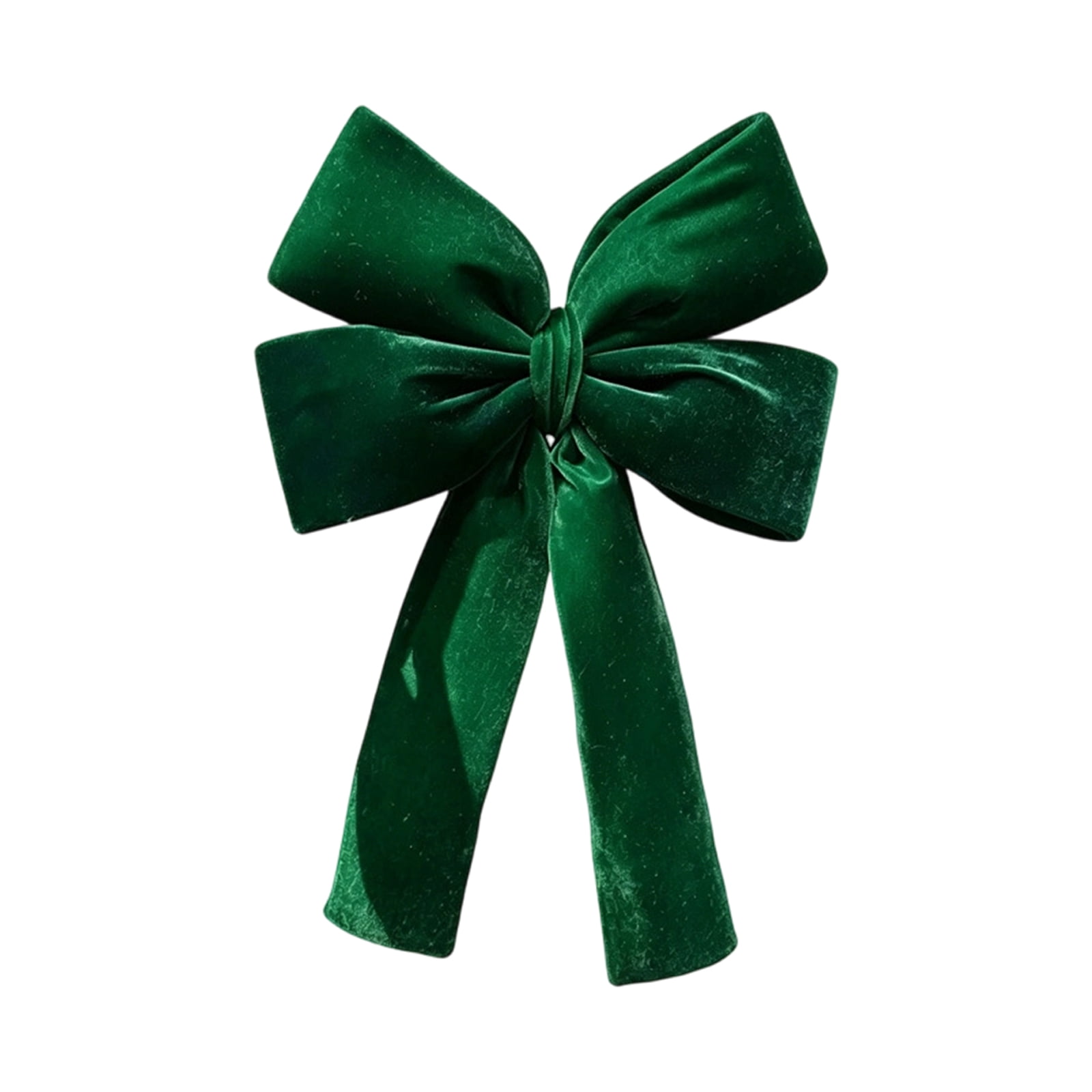 Christmas Decorations Christmas Bows 11.4 * 17.7 Inches Red Velvet ...