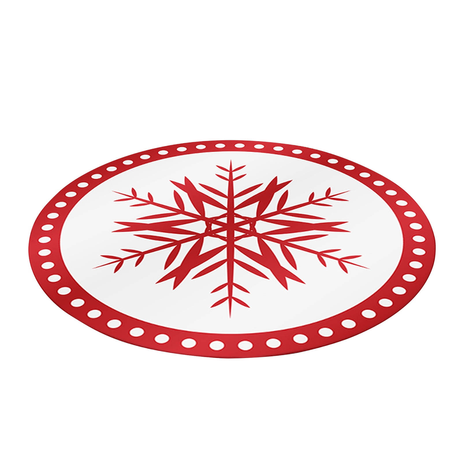 Christmas Decorations Christmas Mats Circular Carpets, Christmas ...