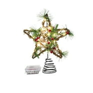 20cm Mini Christmas Tree Topper Small Christmas Star Mini Christmas ...