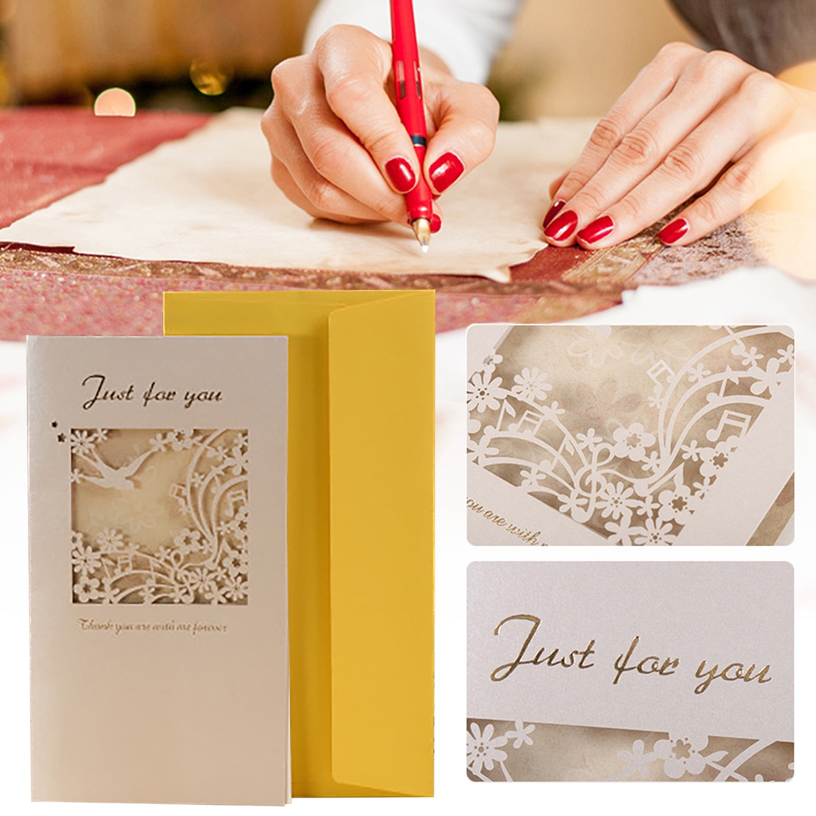 Christmas Decorations Clearance! 1X Greeting Card Christmas Card ...