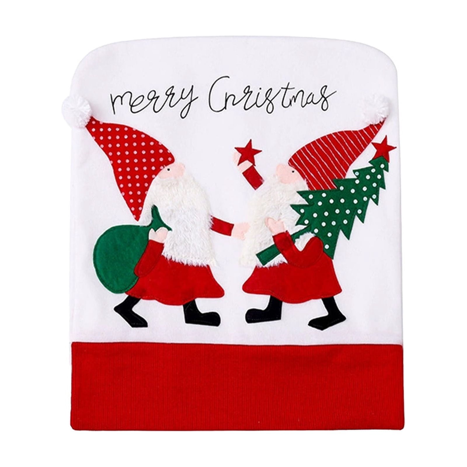 Christmas Decorations Creatives Cartoons Old Man Snowman Chair Cover ...