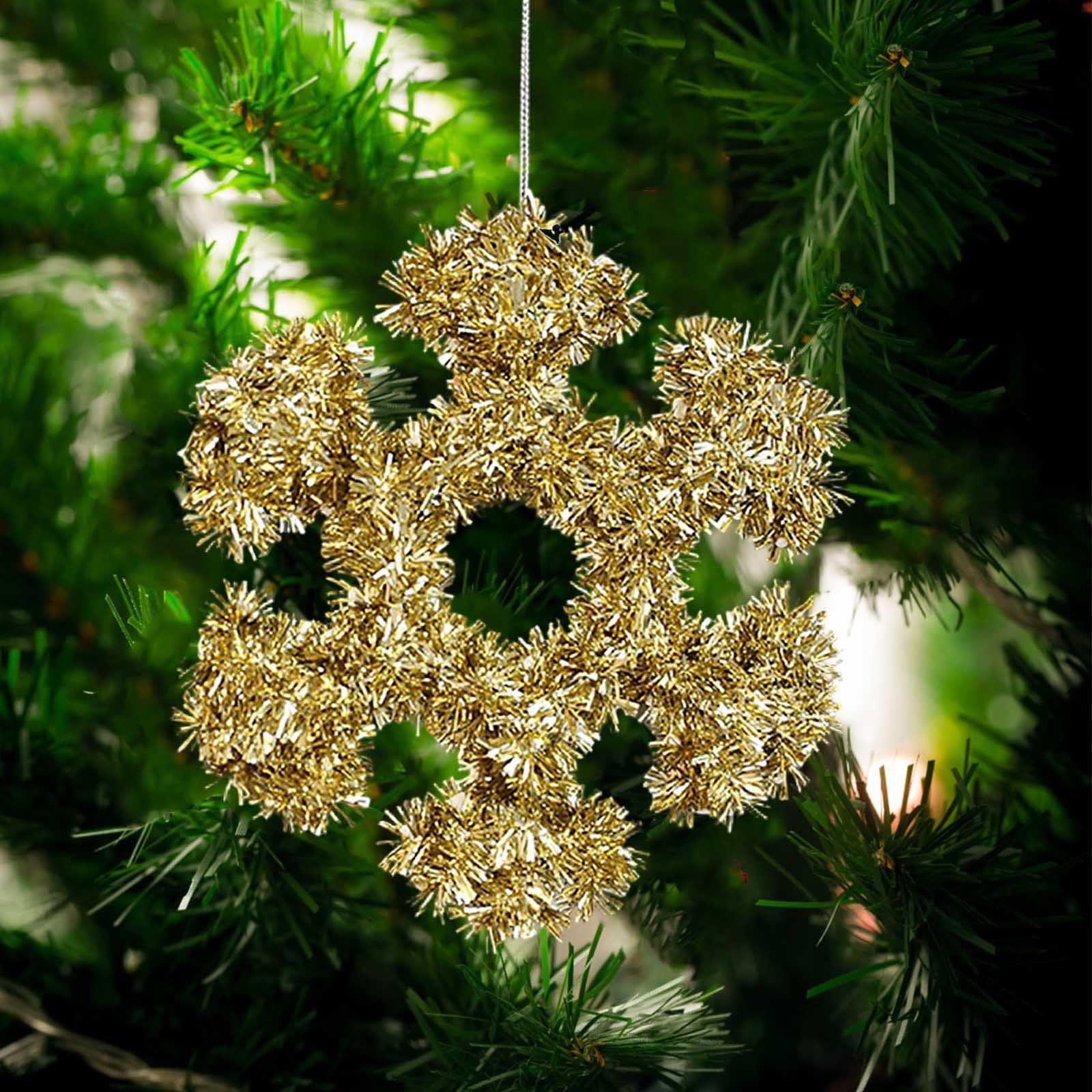 Christmas Decorations, Desktop Christmas Tree with Multiple Ribbons ...