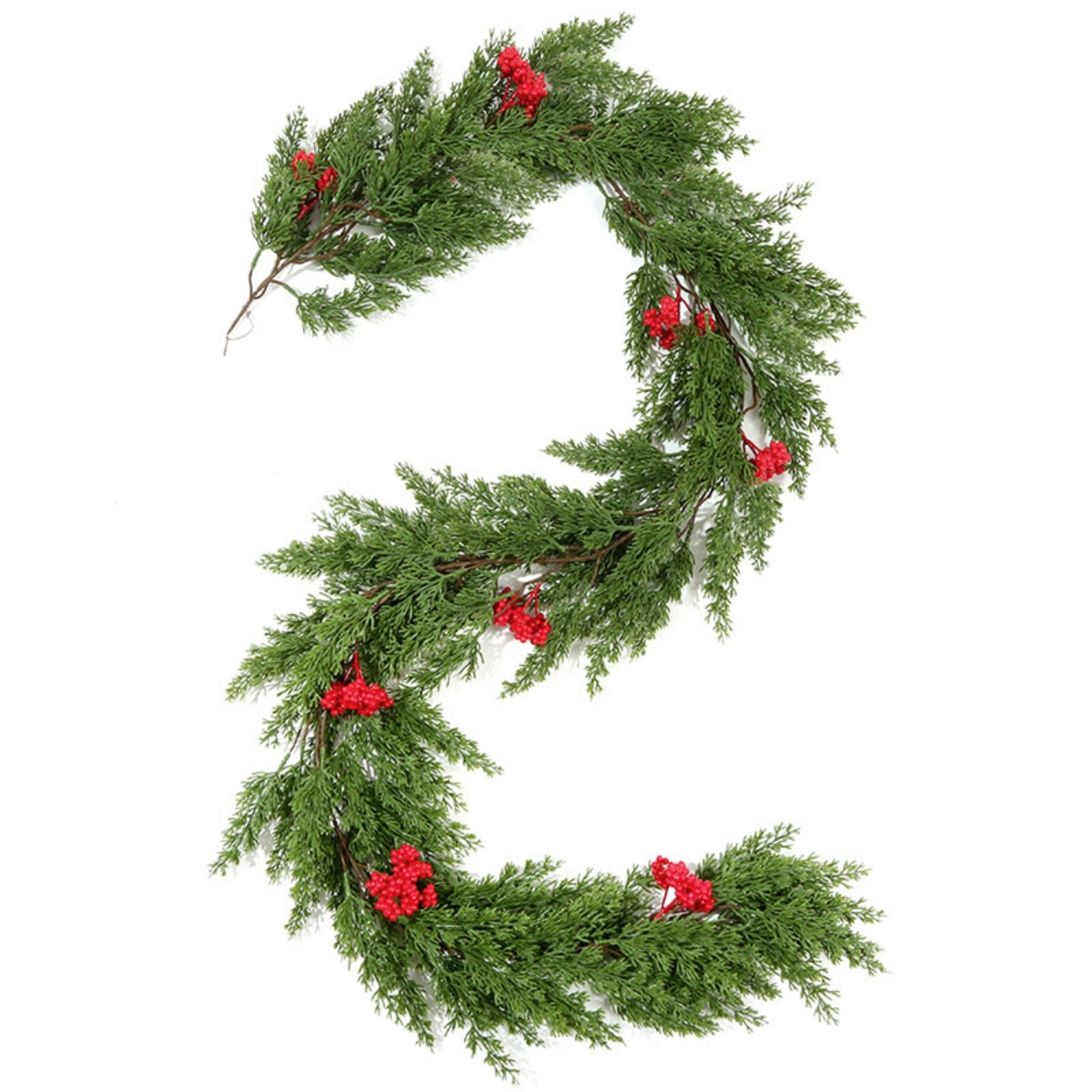 Christmas Decorations,Enhanced Density Vine Leaves for Indoor Outdoor ...